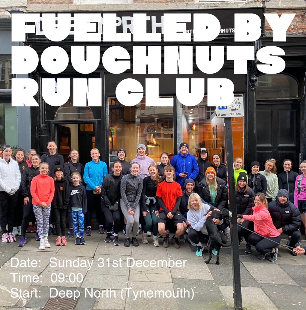 Fuelled By Doughnuts Run Club - coffee and doughnut offer | Deep North